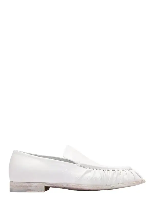 Officine Creative Solitude Leather Loafers - White