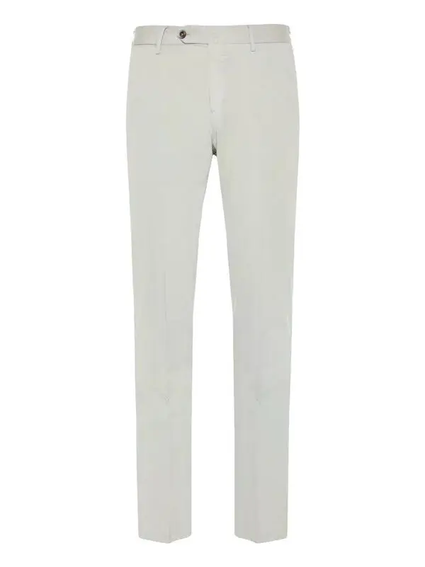 PT TORINO Buttoned Trousers - White