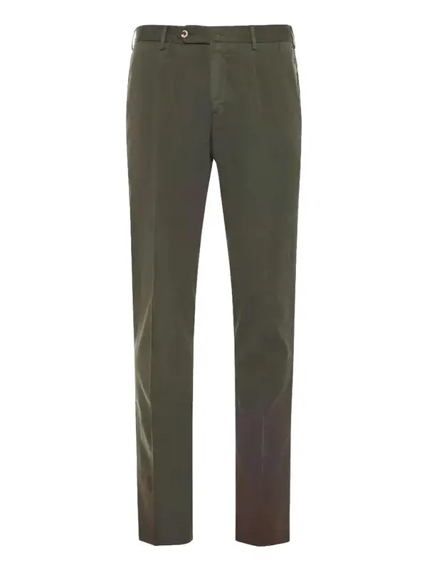 PT TORINO Belt Loops Trousers - Green