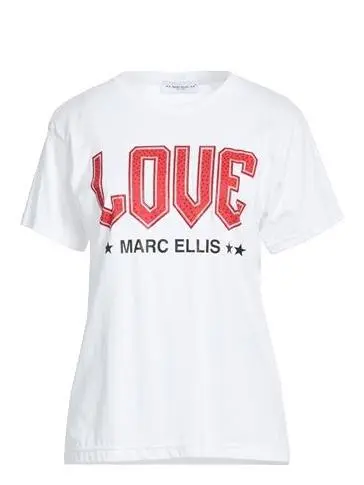 MARC ELLIS Cotton Jersey T-shirt - White