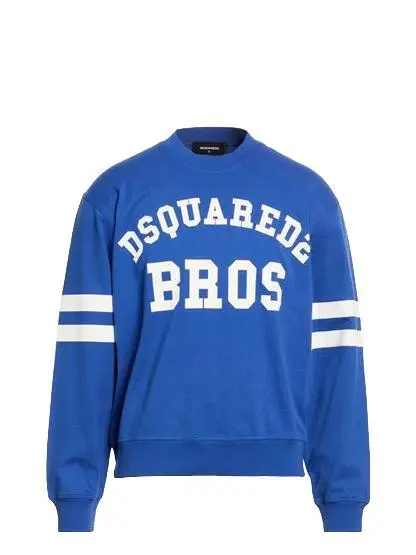 Dsquared2 Cotton Jersey Sweatshirt - Blue