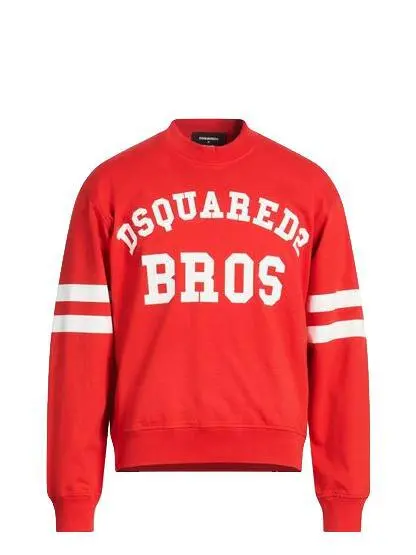 Dsquared2 Cotton Sweatshirt - Tomato Red
