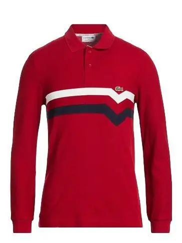 Lacoste Polo Shirt Size Cotton - Red