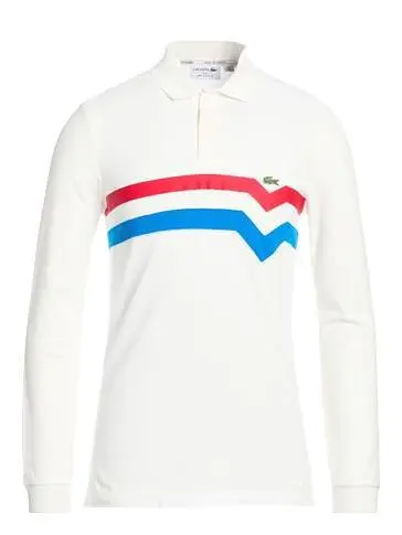 Lacoste Polo Shirt Size Cotton - White
