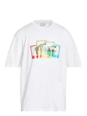 LACOSTE X POLAROID T-shirt Size Cotton - White