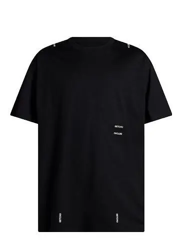 SETCHU T-shirt Size Cotton - Black