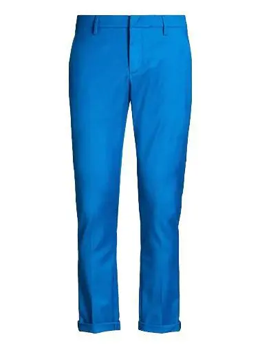 DONDUP Pants Azure Size Virgin Wool, Elastane - Blue