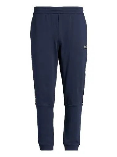 EA7 Pants Size Polyester, Cotton - Blue