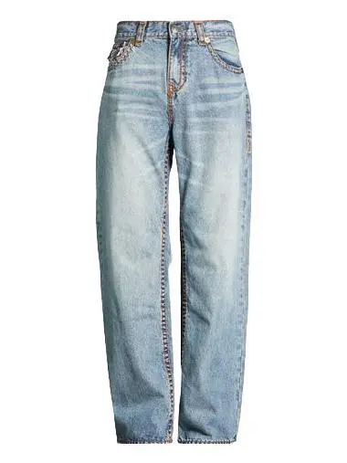 True Religion Jeans In Cotton And Rayon - Blue