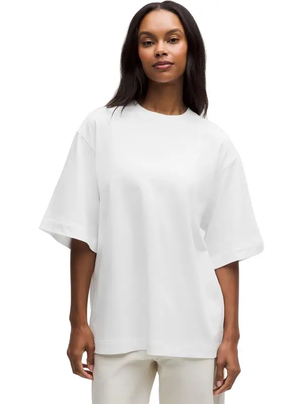 Lululemon Heavyweight Cotton Oversized T-shirt - White