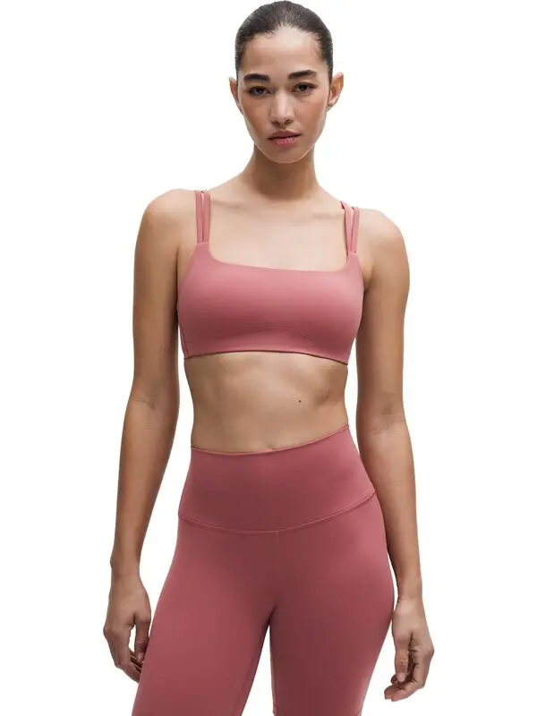 Lululemon Like A Cloud Double-strap Bra - Dusk
