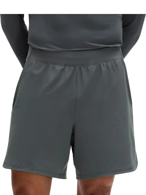 Lululemon Power Lined Short 7 - Onyx Grey