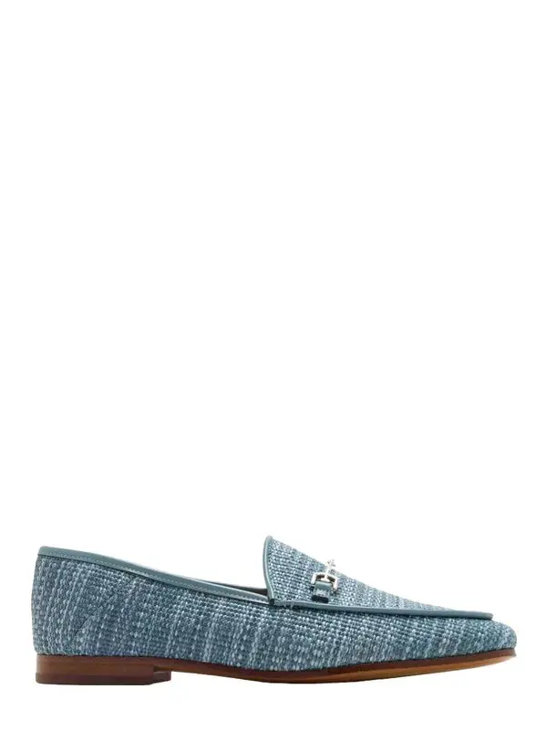 Sam Edelman Loraine Metal Trim Loafers - Blue