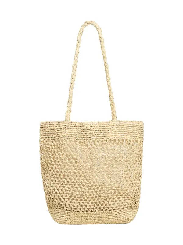 Hat Attack Lissa Raffia Day Bag - Natural