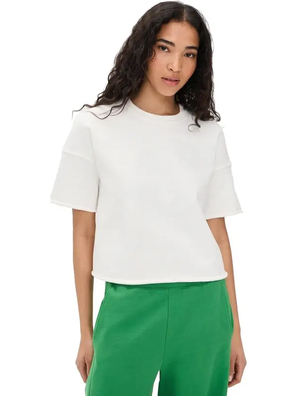 PERFECTWHITETEE Ezra Relaxed Sweatshirt - White
