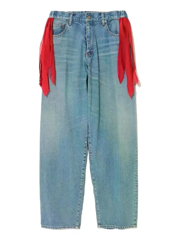 Undercover Frayed Jeans - Blue