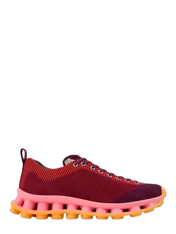 Camper X Sunnei Pelotissima Striped Knit Sneakers - Red