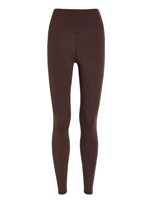 Vuori Alltheform Stretch-jersey Leggings - Brown