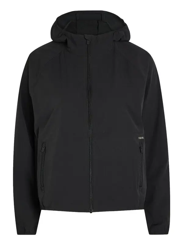 Vuori Renew Trainer Hooded Shell Jacket - Black