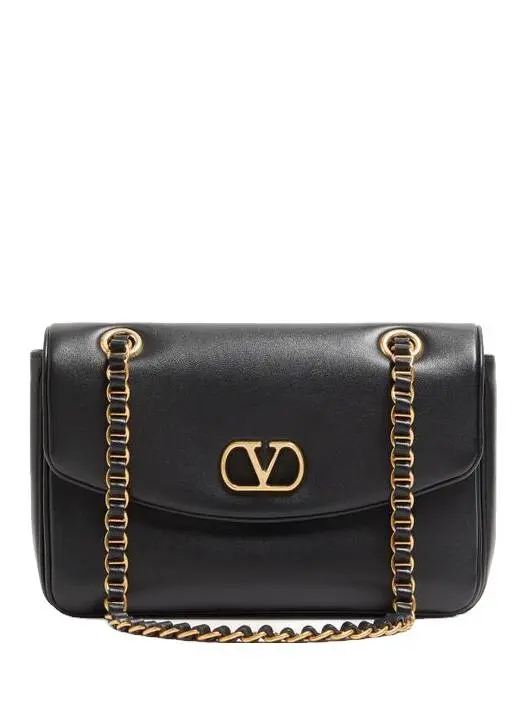 Valentino Garavani Djuna Medium Chain Bag - Black