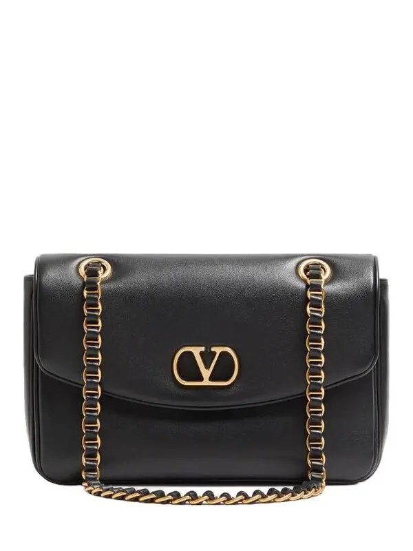 Valentino Garavani Djuna Medium Chain Bag - Black