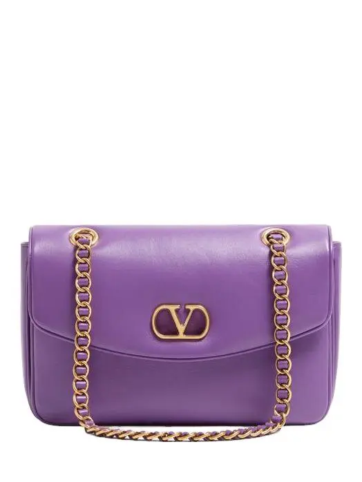 Valentino Garavani Djuna Medium Chain Bag - Purple