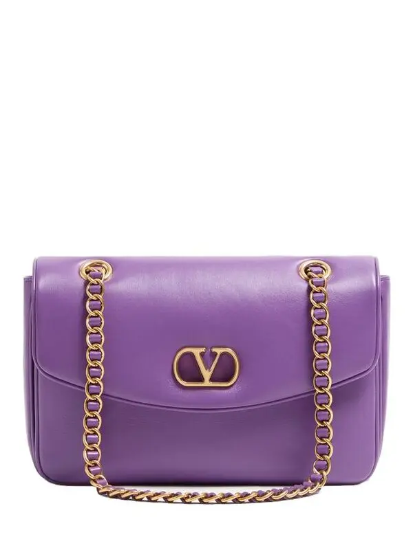 Valentino Garavani Djuna Medium Chain Bag - Purple