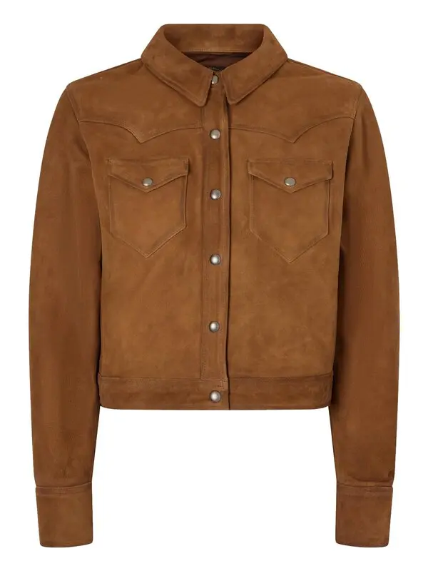 Ralph Lauren Suede Jacket - Brown