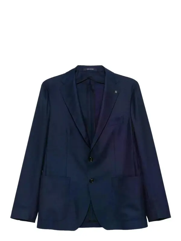 Tagliatore Patch-pocket Blazer - Blue