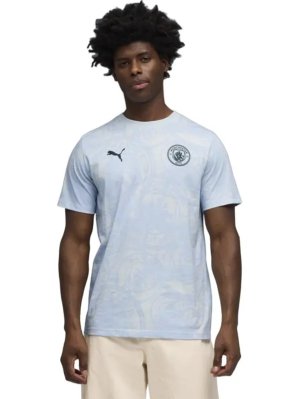 PUMA Manchester City Ftblculture Printed T-shirt - Blue