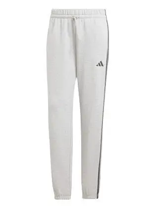 Adidas Essentials 3-stripes French Terry Cuffed Pant - Medium Grey Heather/black