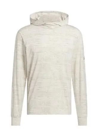Adidas Printed Lightweight Performance Hoodie - Alumina Putty Beige