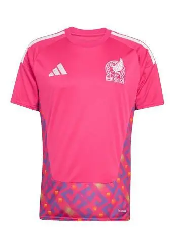 Adidas Mexico 2026 Home Goalkeeper Jersey - Team Real Magenta