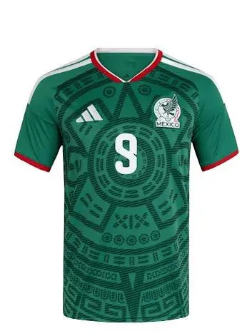 Adidas Mexico 26 Home Raul Jersey - Bold Green/soccr/mxs