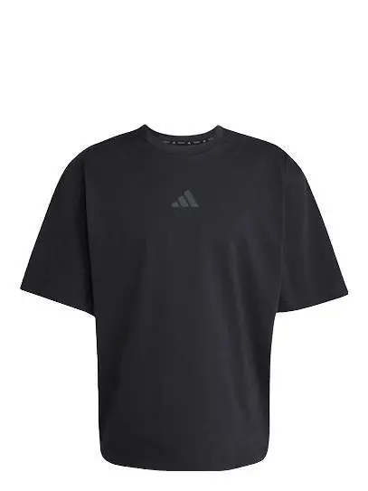Adidas Primelift Workout Oversize Tee Shirt - Black