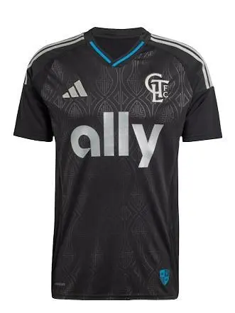 Adidas Charlotte Fc 25/26 Home Authentic Jersey - Black