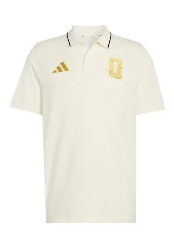 Adidas Fifa World Cup 2026 Official Emblem Polo Shirt - Core White