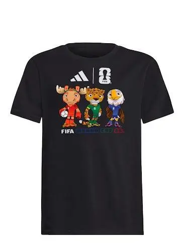 Adidas Fifa World Cup 2026 Fresh T-shirt - Black