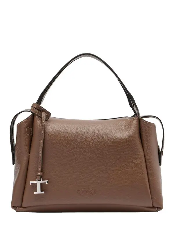 TOD'S Medium Leather Tote Bag - Brown