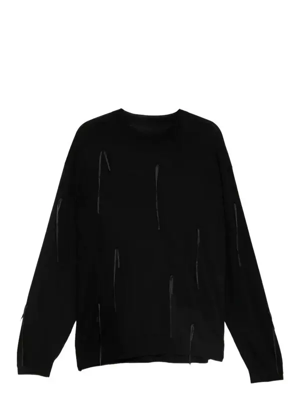 JNBY Fringed T-shirt - Black