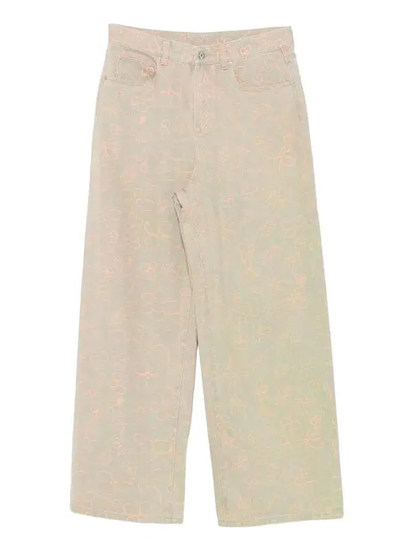 JNBY Floral-print Jeans - Neutrals