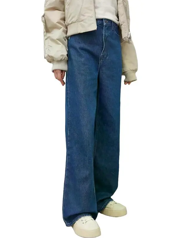 SAMSOE SAMSOE Belt-loops Jeans - Blue