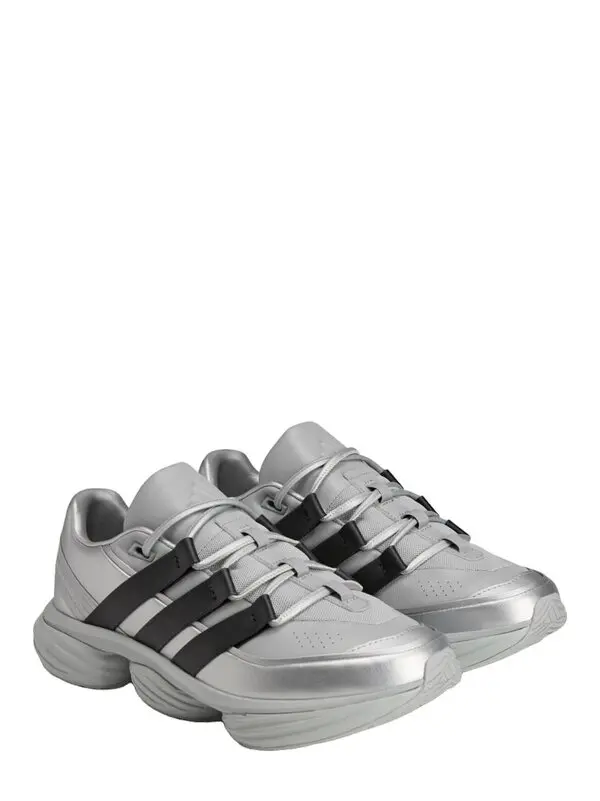 Adidas Lightblaze Pod Sneakers - Matte Silver / Silver Metallic / Core Black