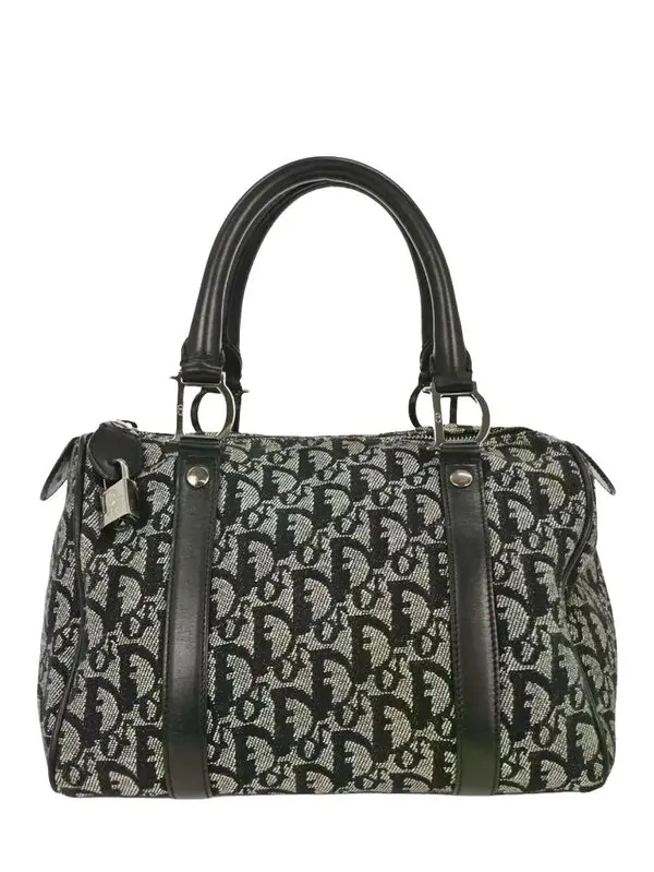 Dior 2002 Duffle Tote Bag - Black