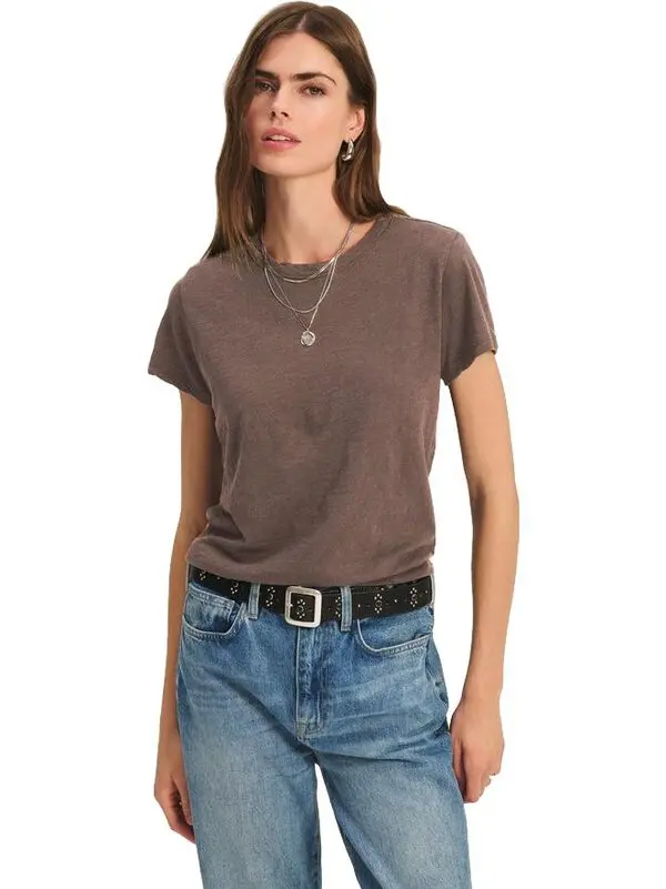 Velvet By Graham & Spencer Marika Tee - Natural