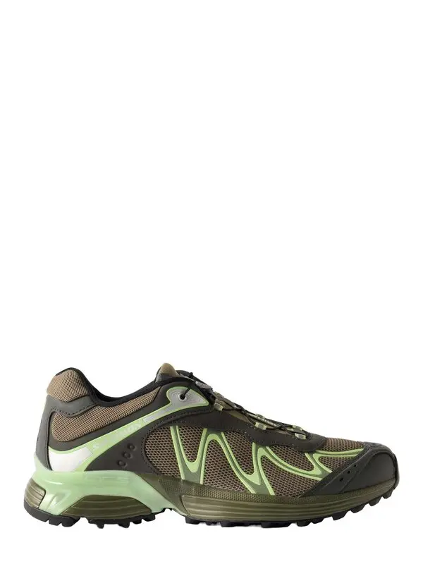 SALOMON Xt-whisper Rubber-trimmed Sneakers - Green