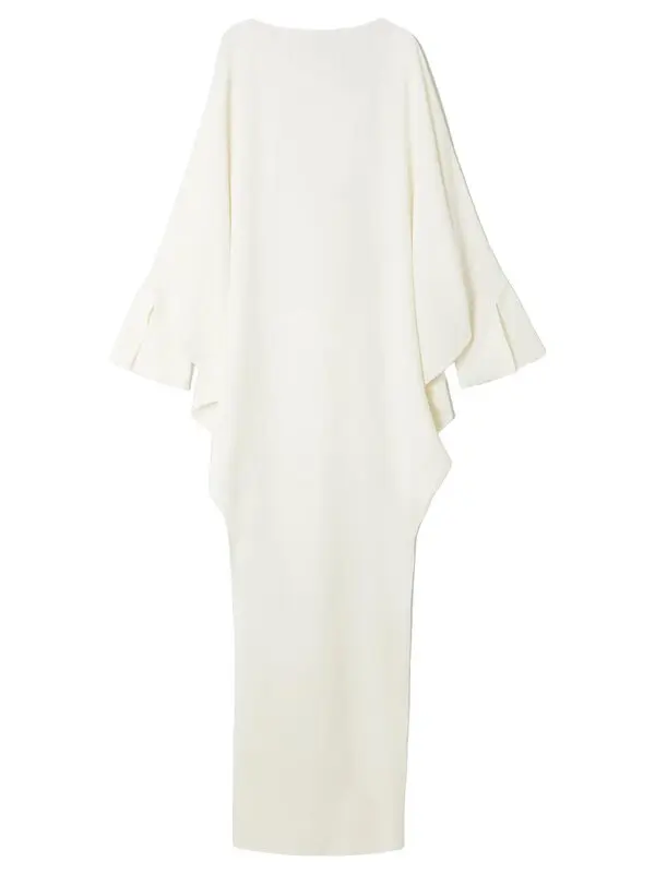 TALLER MARMO Truman Draped Gown - Neutrals