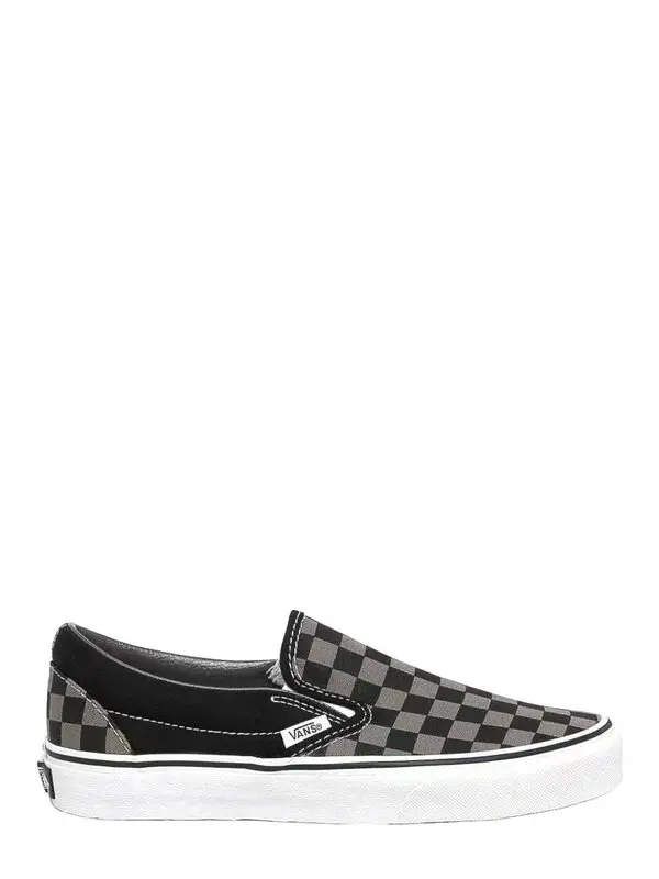 VANS Checked Slip-on Sneakers - Black
