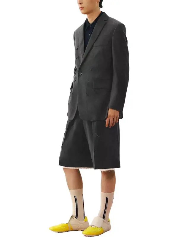 CROQUIS Single-breasted Blazer - Grey