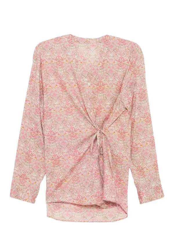 JNBY Floral-print Blouse - Pink
